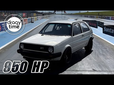 950 HP VW Golf 2 16V Turbo 4 Motion | Turbosmart 7675 Turbo | Extreme fast 0-262 Km/h & 0-163 mph
