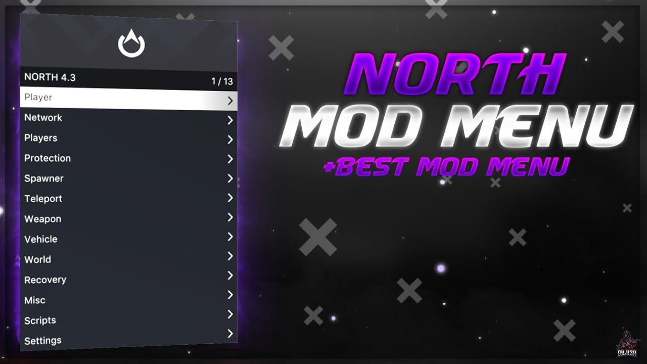 North | GTA V Mod Menu Showcase! | Click UI, Recovery options, Great ...