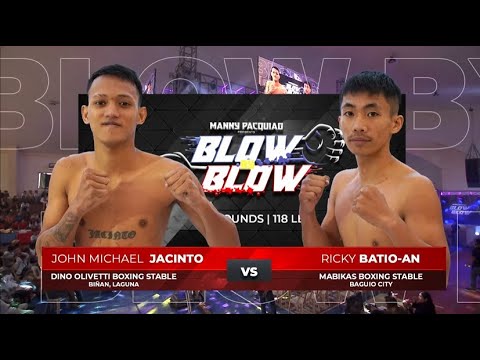 John Michael Jacinto vs Ricky Batio-An | Manny Pacquiao presents Blow by Blow | Full Fight - YouTube