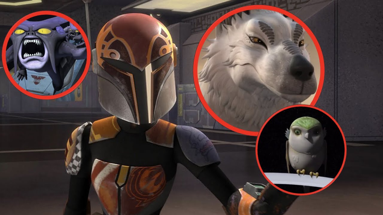 Every Marking On Sabine Wren's Armour | Rebels Season 1 To Ahsoka - YouTube