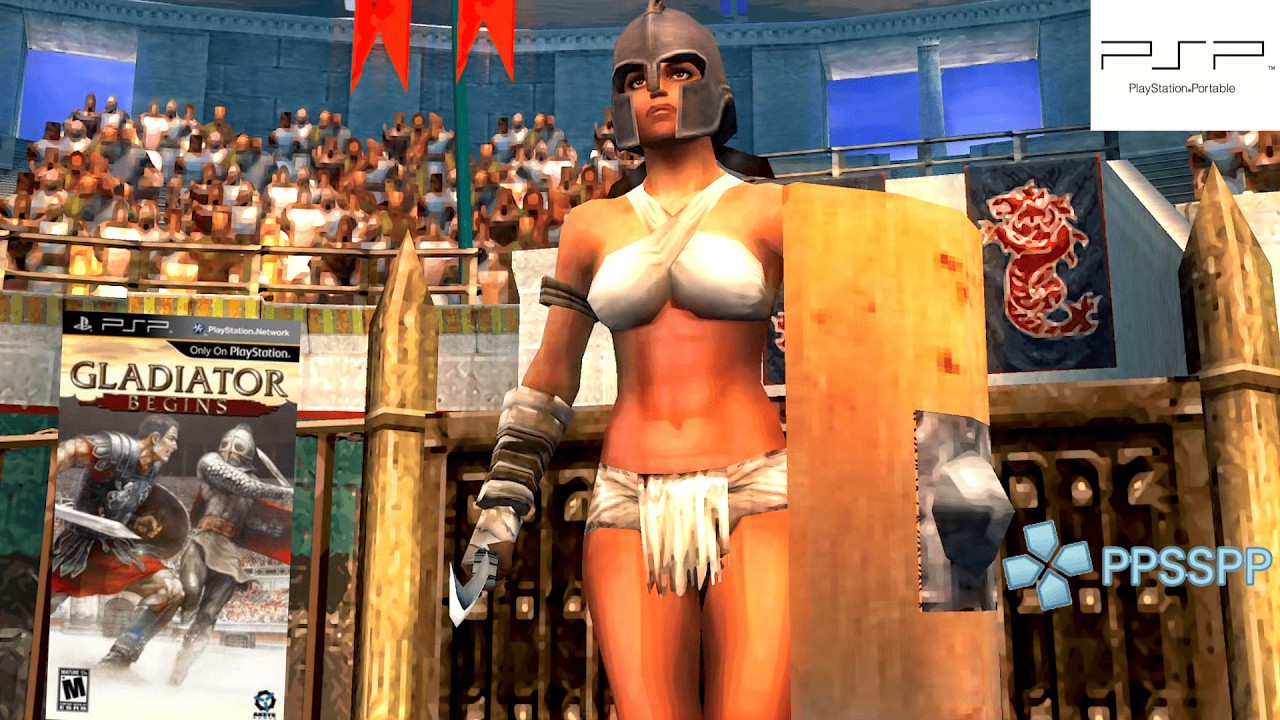 Gladiator Begins (2010) Sony PlayStation Portable (PSP) Gameplay in HD (PPSSPP) - YouTube