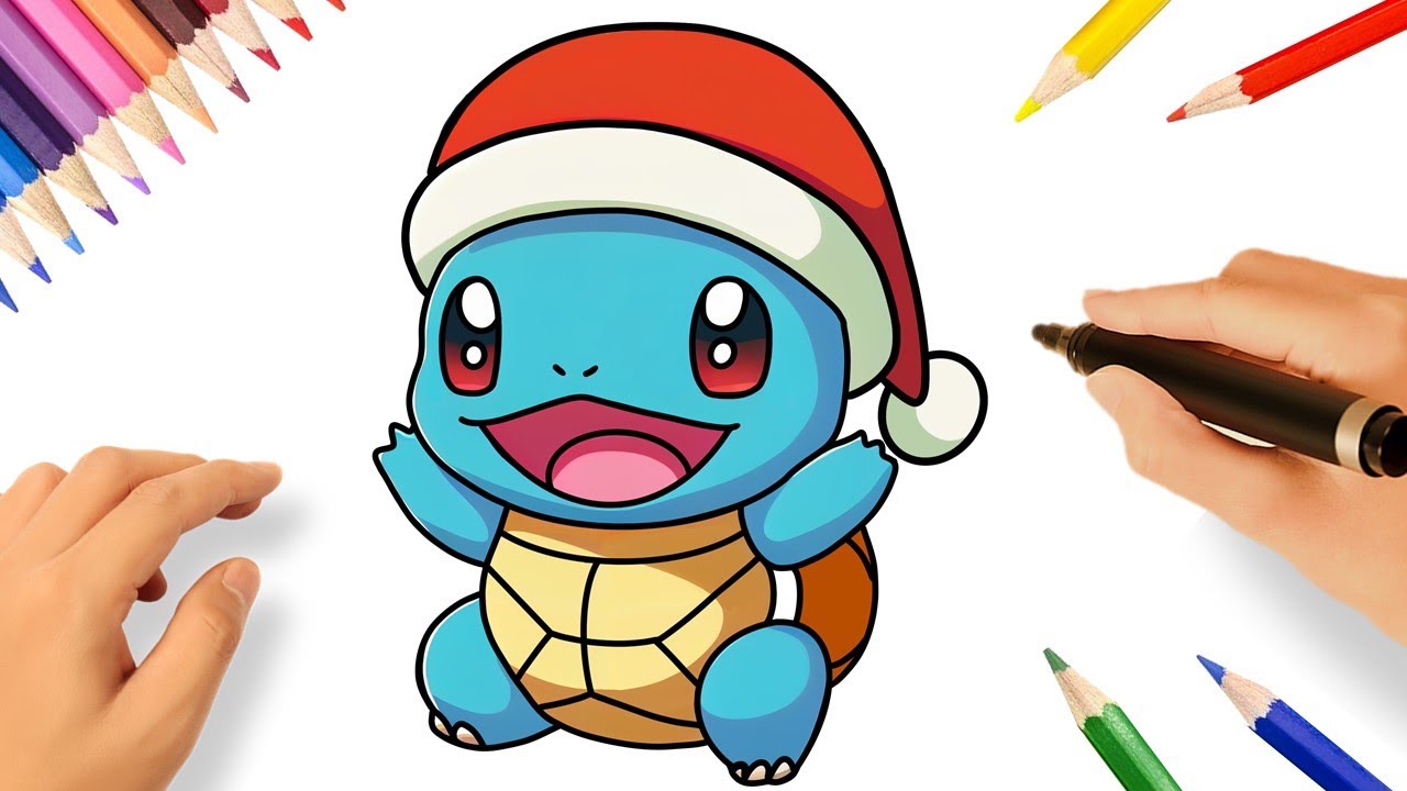 Cómo Dibujar A Squirtle