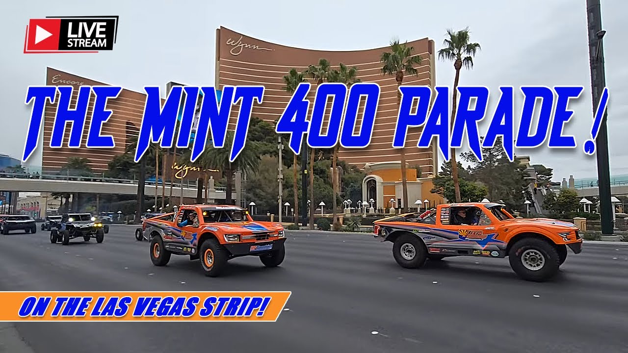 🚨🏁LIVE: The Mint 400 Parade on the Las Vegas Strip!🚦 #live #mint400 # ...