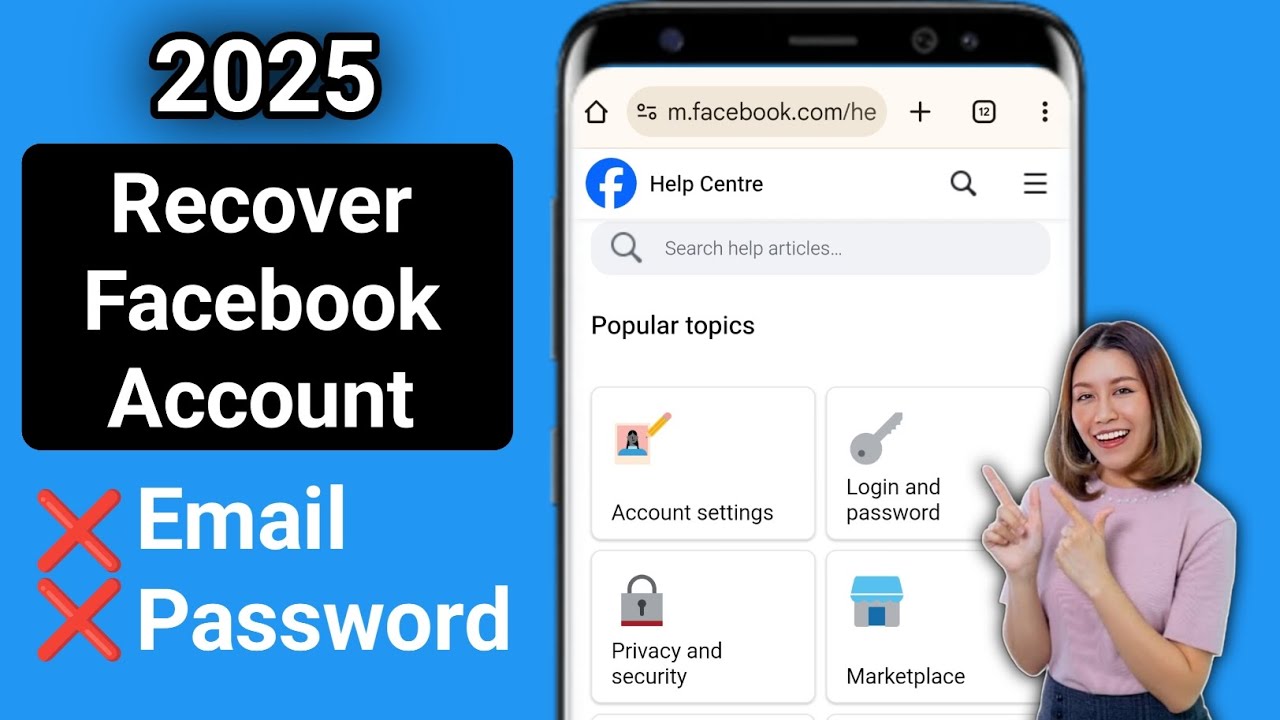 Facebook ID Recover 2025 | How to Recover Facebook Account | Facebook ...