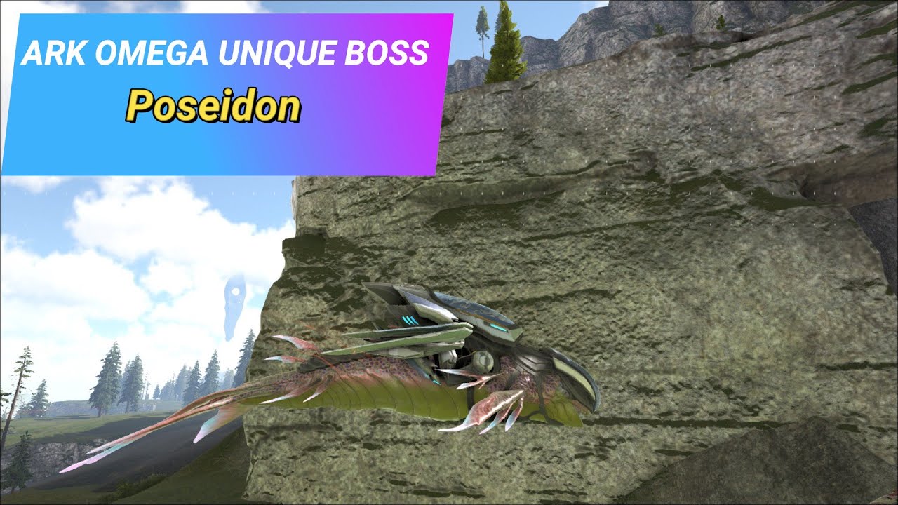 ARK OMEGA UNIQUE BOSS | Poseidon - YouTube