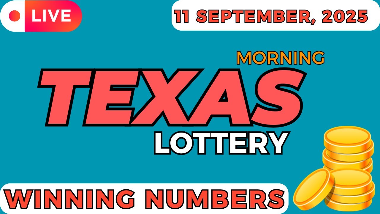 Texas Morning Lottery Results For - 11 Sep, 2025 - Pick 3 - Daily 4 ...