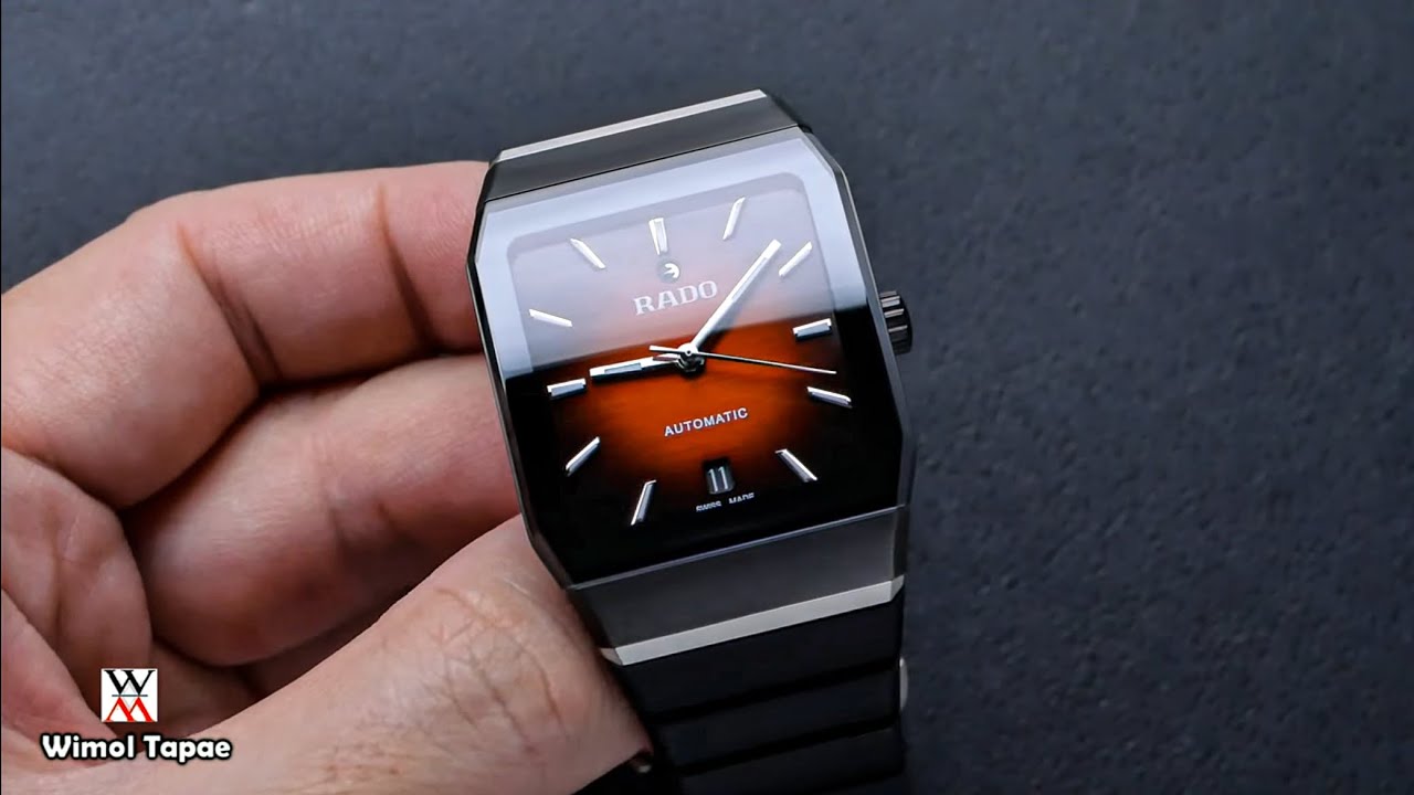 ในไทยมีขายแล้ว! Rado Anatom Automatic - Wimol Tapae - YouTube