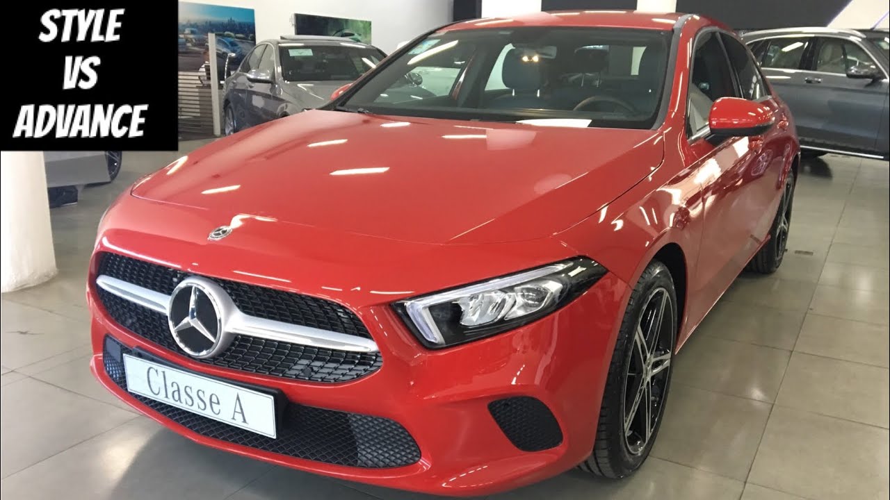 Mercedes A200 Sedan 2020 Style vs Advance - Saibam as Diferenças - YouTube