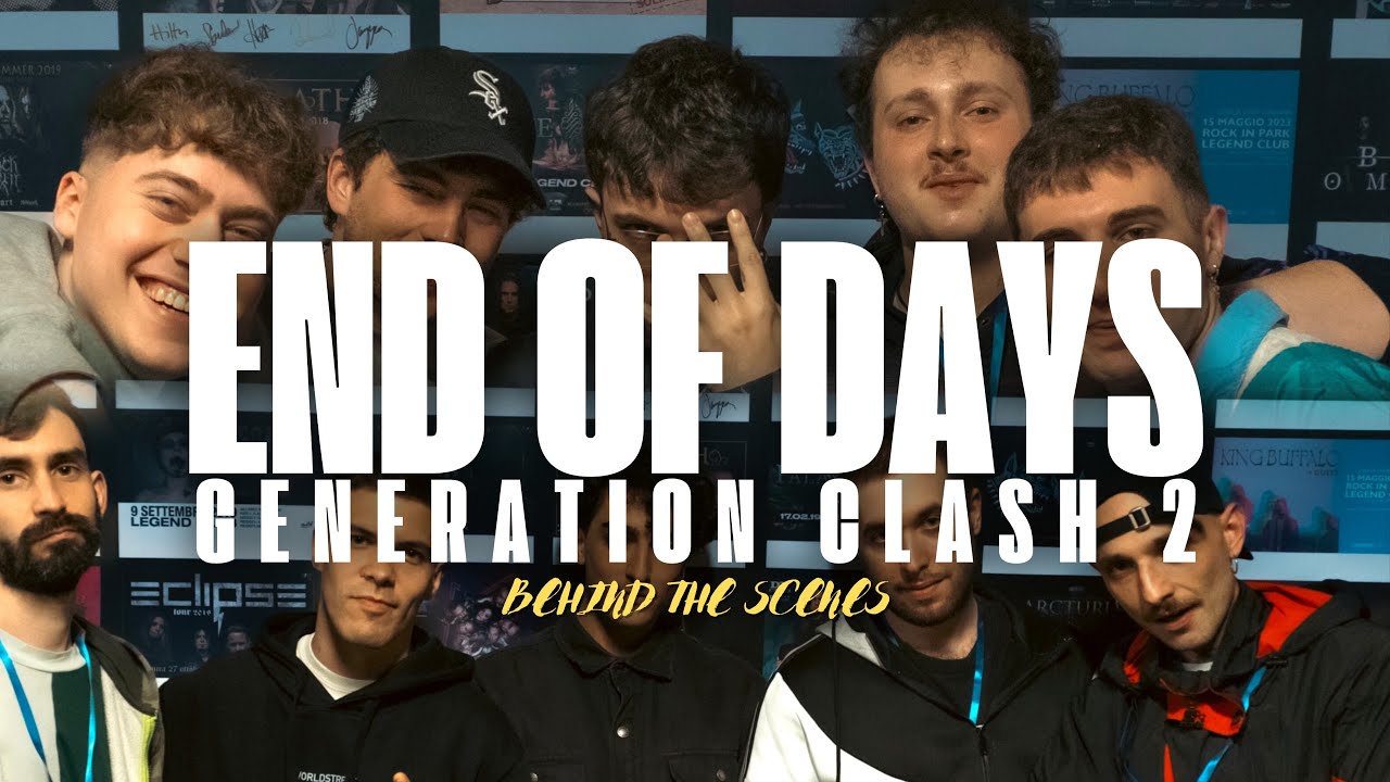 END OF DAYS:MILLENNIALS vs GEN Z - Behind the scenes - il DOCUFILM ...