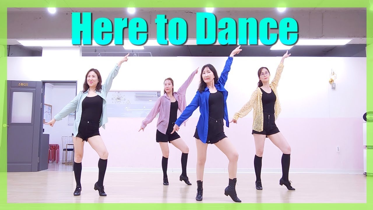 Here to Dance - Line Dance(Improver) | 히얼투댄스 라인댄스 | 퀸즈라인댄스𝐐𝐮𝐞𝐞𝐧𝐬 ...
