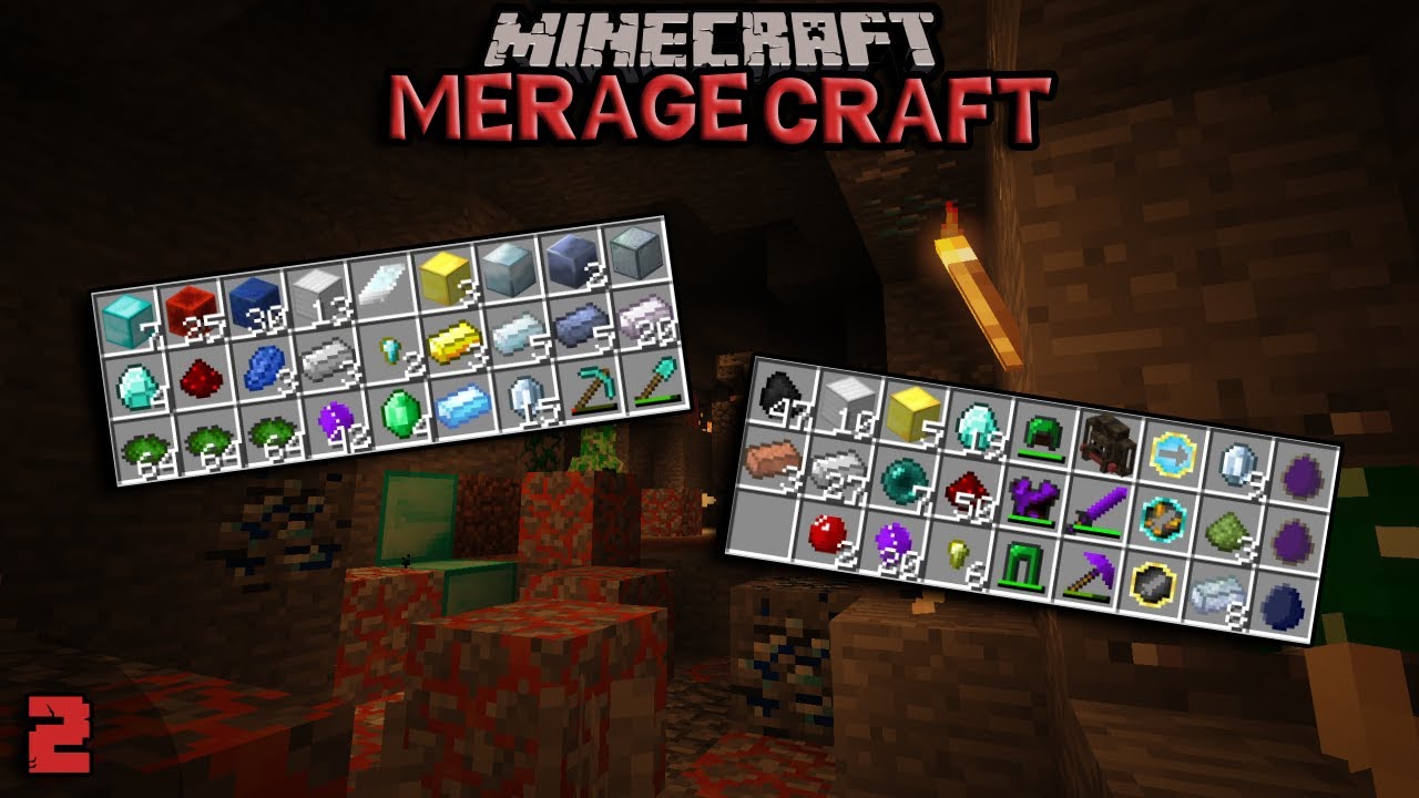 MEGA MINING CHALLENGE - Merage Craft Episode 2 | Modded Multiplayer ...