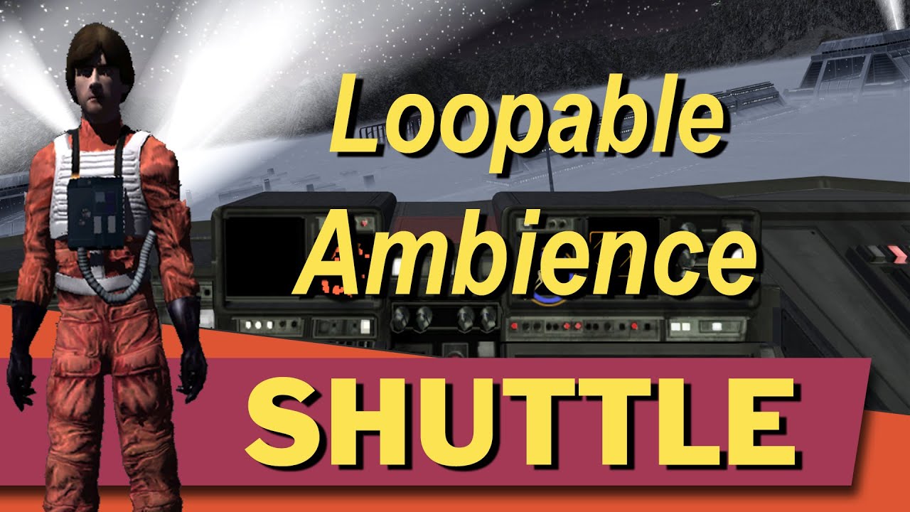 Lambda Shuttle Interior - Star Wars: Rogue Leader Ambience - YouTube