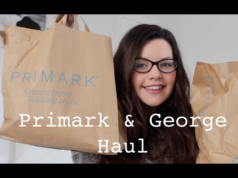 Primark and Asda Haul - March 15 - YouTube