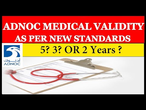 Adnoc Medical Validity New Standards - YouTube