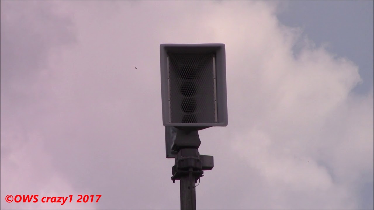 Whelen Vortex R3, Siren Test, Broken Rotator - YouTube