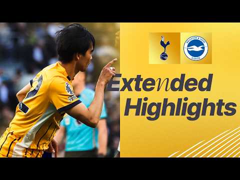 EXTENDED HIGHLIGHTS | Tottenham v Brighton | Premier League