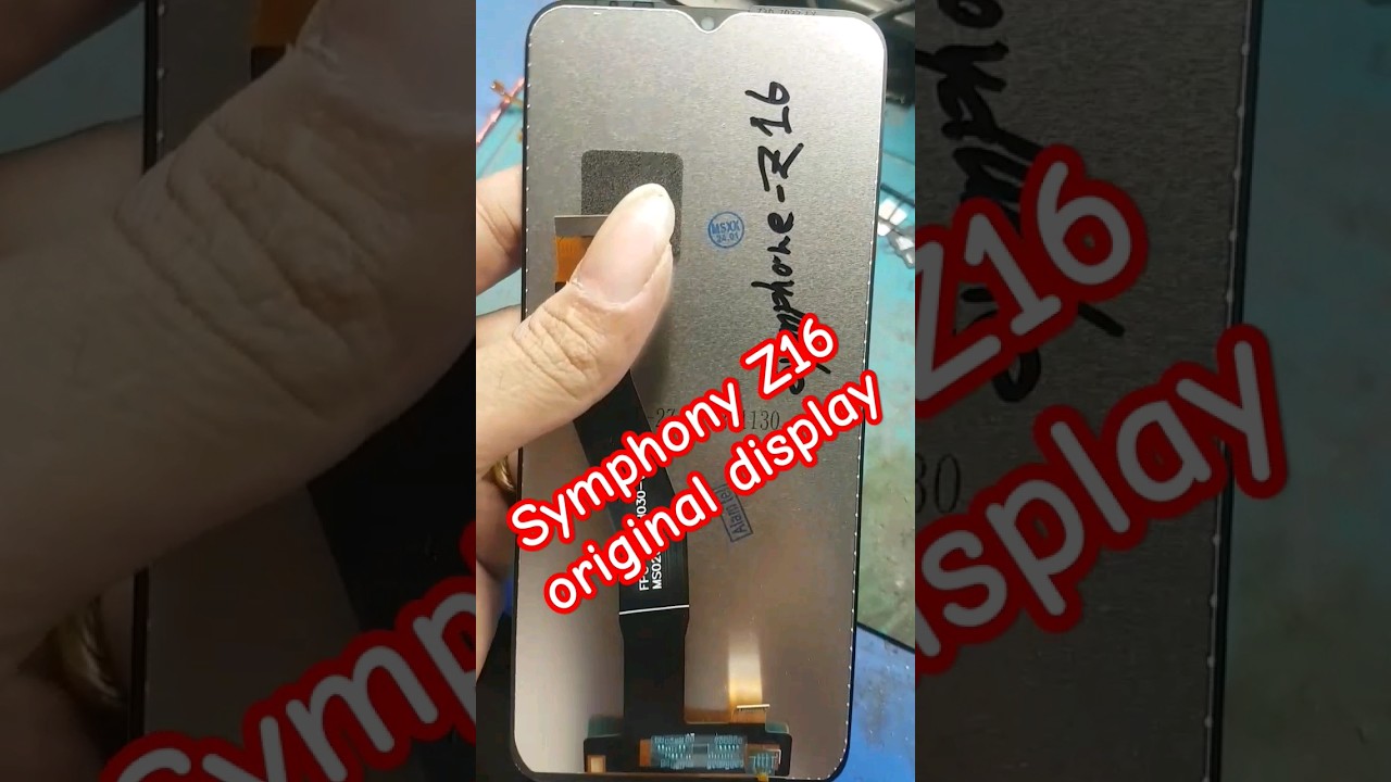 Symphony Z16 original display #bangladesh #mobile #tacno #vivo #itel # ...