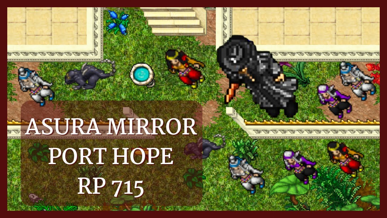 Tibia Hunt RP 715 Solo Asura Mirror (Pós Nerf) (Set Básico) 5.1kk/h Raw ...