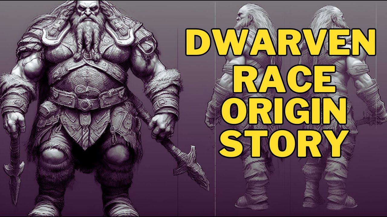 From Stone to Life: The Origin of the Dwarven race - YouTube