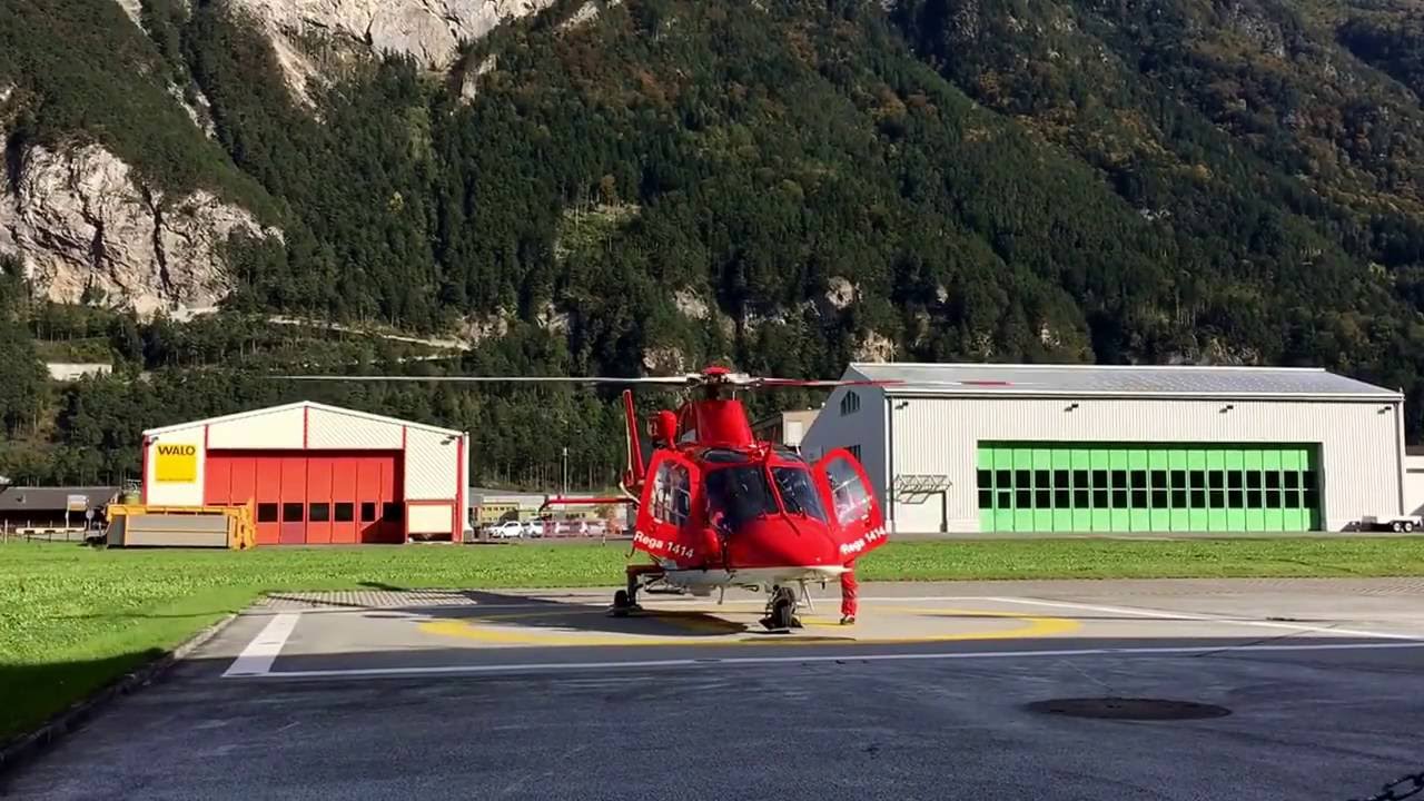 Rega Agusta Westland Da Vinci - Erstfeld - YouTube