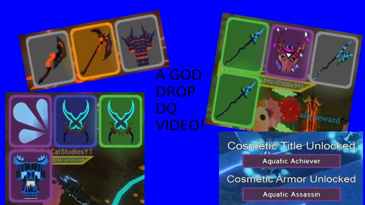 A GOD DROP Dungeon Quest Video - YouTube