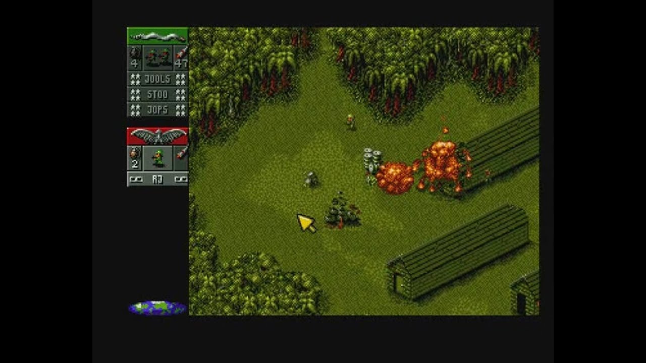 Cannon Fodder Amiga - Mission 8 Phase 3 & 4 - YouTube