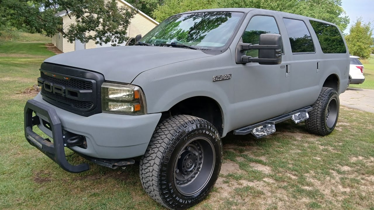 2002 Ford EXCURSION 7.3 Powerstroke Walk Around - YouTube