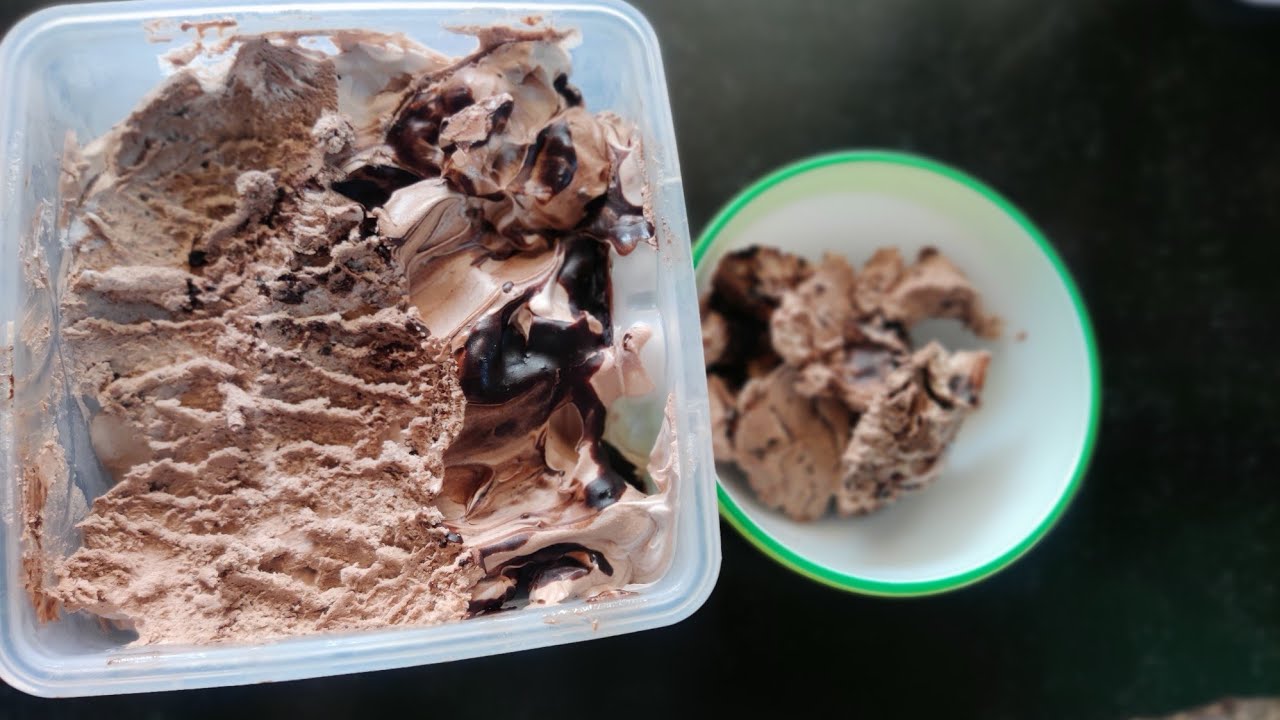 How to make Chocolate ice-cream at home # homemade#summerspecial - YouTube