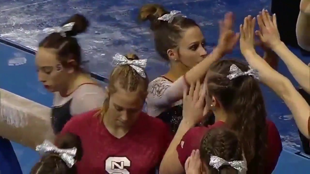 Alexa Phillips (NC State) - Beam (9.150) - 2018 at North Carolina - YouTube