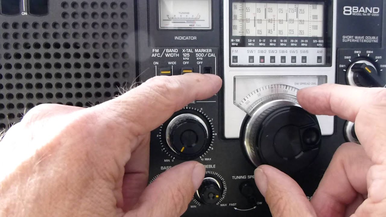 PANASONIC RF 2200 CALIBRATION - YouTube