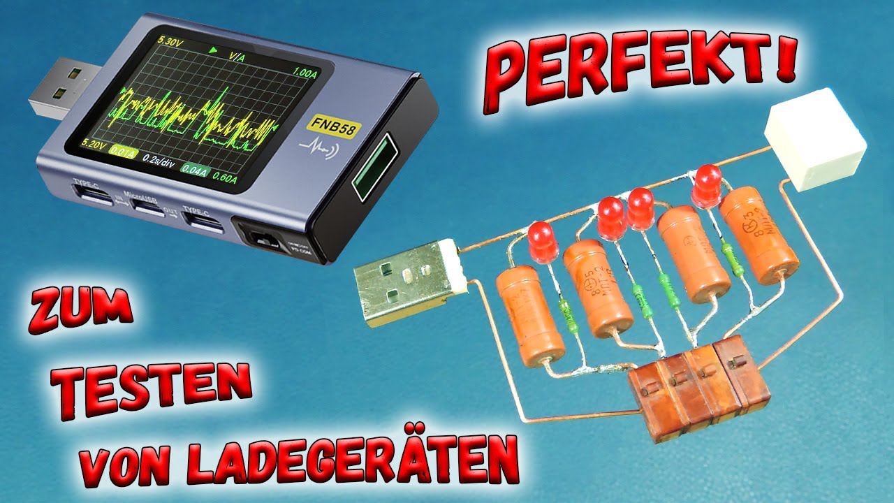 Einfaches, aber leistungsstarkes Gerät + der beste USB Tester FNIRSI ...