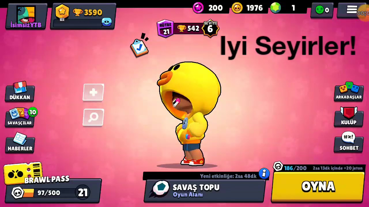 Yeni Kostümüm!-Sally Leon-Brawl Stars- - YouTube