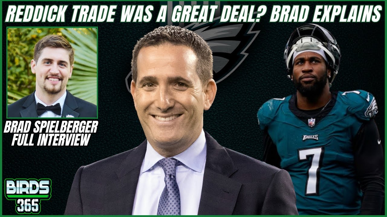 Cap EXPERT Brad Spielberger on Eagles Reddick Trade, 2024 NFL Draft ...