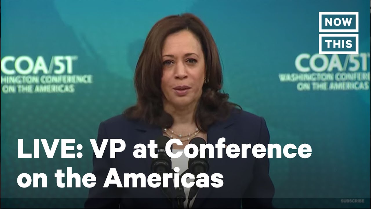 VP Kamala Harris Delivers Remarks at Conference on the Americas | LIVE ...