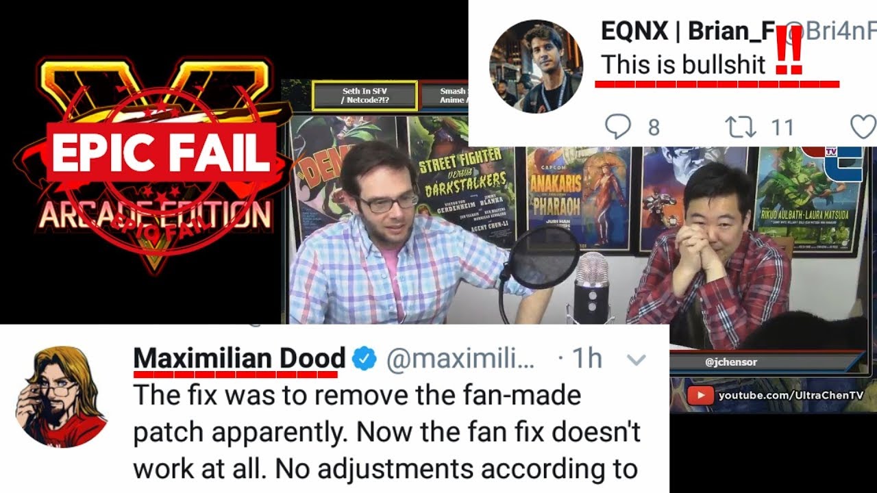 Capcom's BIGGEST FAIL of 2020! FGC REACTS to SFV NETCODE Patch! - YouTube