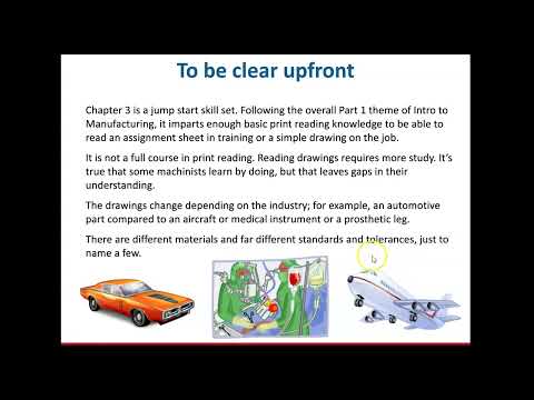 Machining Fundamentals - Blueprint Reading - Part 1 - YouTube