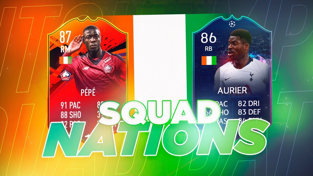 LA MEJOR PLANTILLA DE COSTA DE MARFIL EN FIFA 19 !! - YouTube