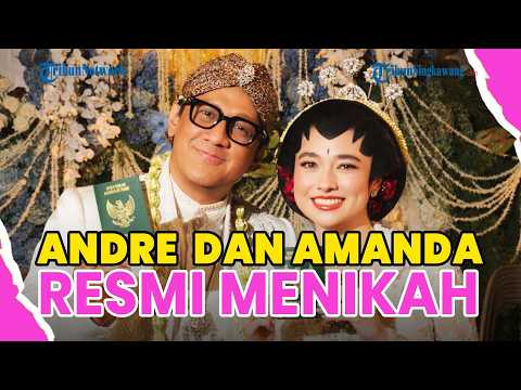 ®️🔴 ANDRE TAULANY DAN AMANDA RIGBY RESMI MENIKAH❗MOMEN AKAD NIKAH DENGAN BUSANA ADAT JAWA BEREDAR