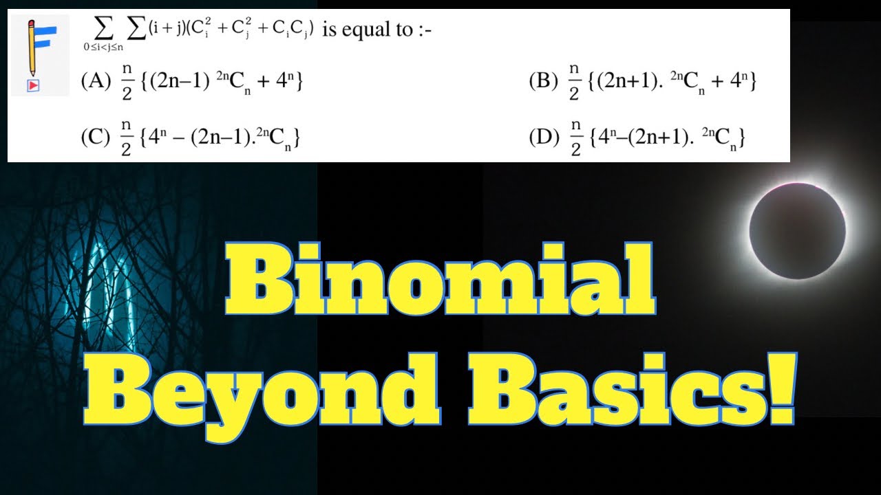 Double Summation Demystified | Binomial Theorem - YouTube