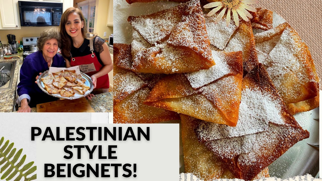ARAB GRANDMOTHER makes TAMRIYEH- 3 INGREDIENT FRITTERS! (VEGAN) - YouTube