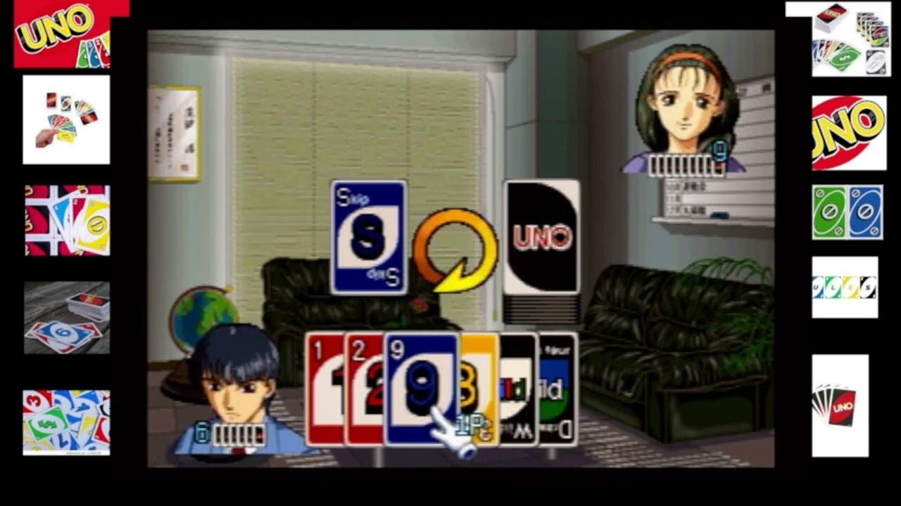 Uno DX 2 Player 1 Round Game - YouTube