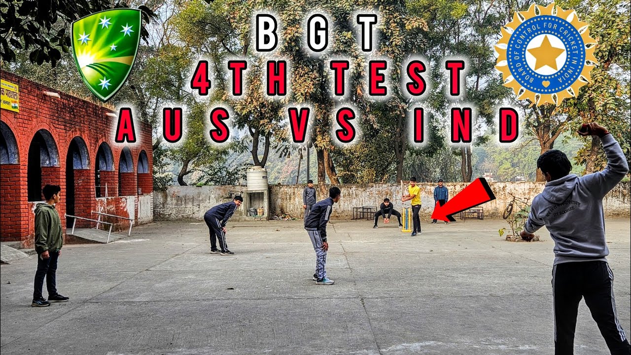 AUS VS IND 4th Test Live | BGT | border gavaskar trophy | Backyard ...