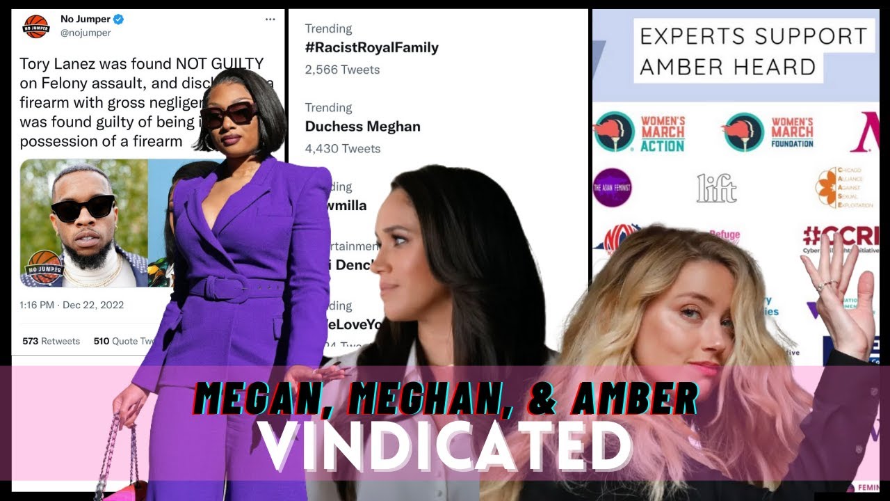 Megan, Meghan and Amber: A Tale Of Vindication - YouTube