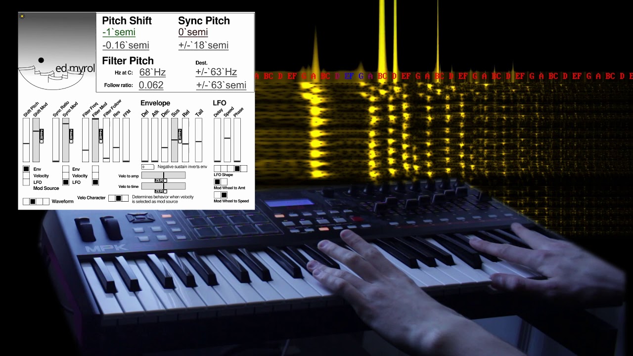 Ed Myrol - Bizarre digital synth - This VST is for you - YouTube