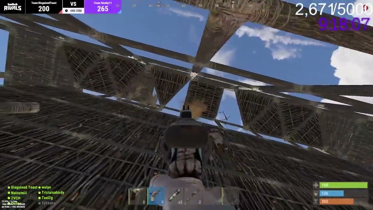 Coconut ROMPE la PUERTA - Twitch Rivals Rust - YouTube