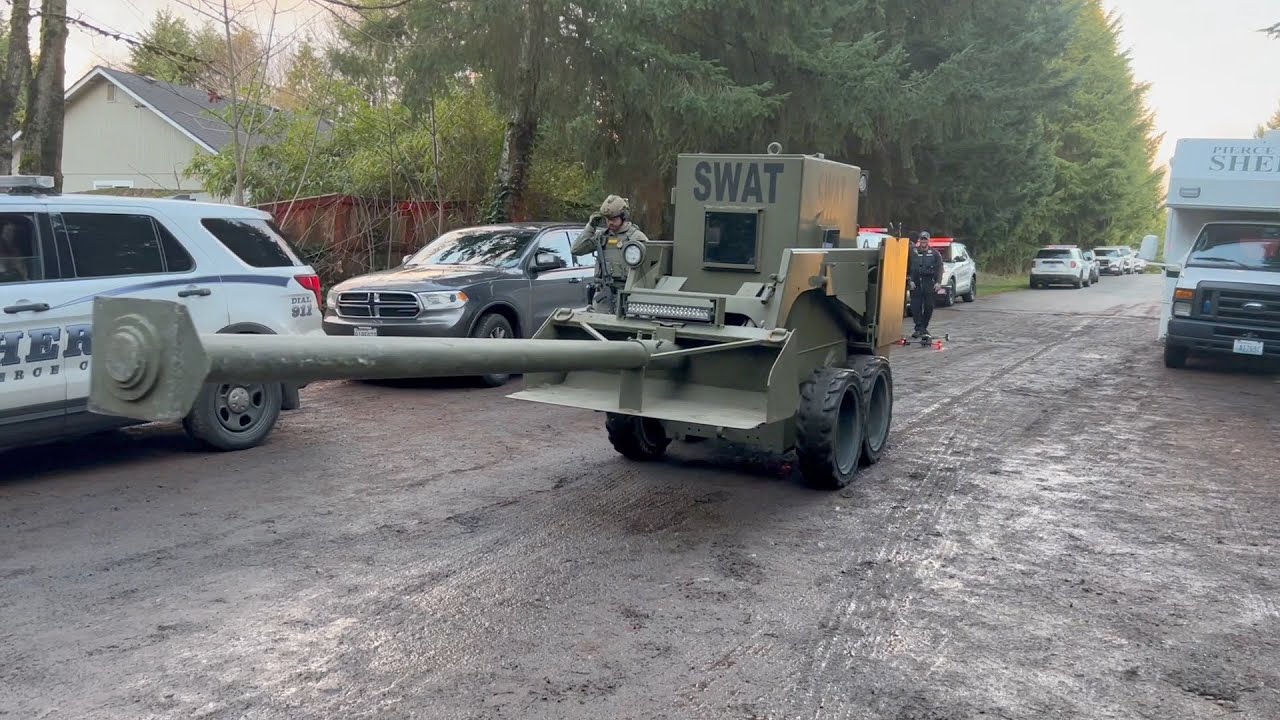 SWAT Team Responds to DV with a Weapon - YouTube