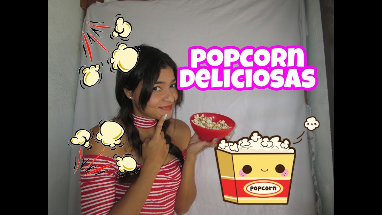 RECETA DELICIOSAS POPCORN CON CARAMELO (Hazlo tu mismo ) - YouTube