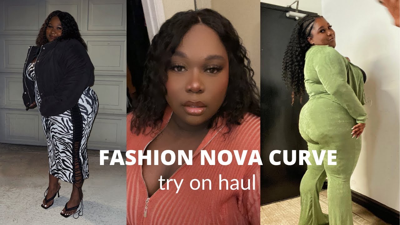 NEW FASHION NOVA CURVE TRY ON HAUL| CUTE PLUS SIZE 2 PIECE SETS & MORE ...