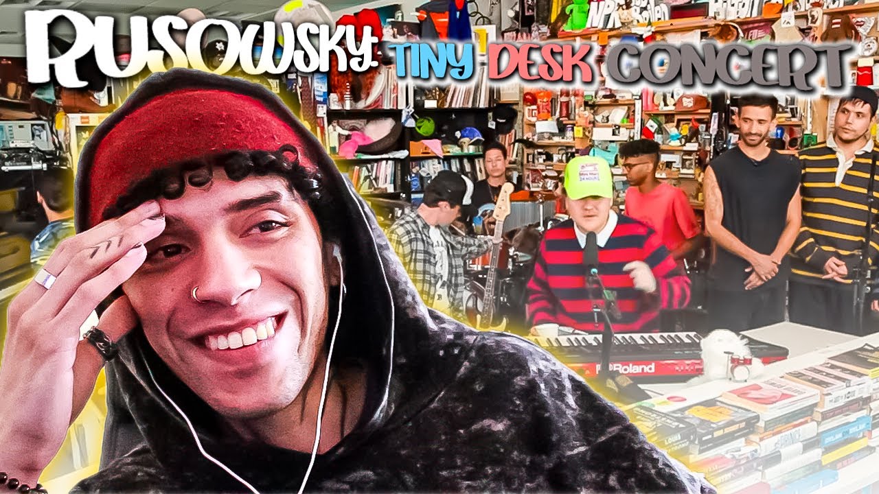 Reaccion AL Rusooo - Rusowsky Tiny Desk Concert - YouTube