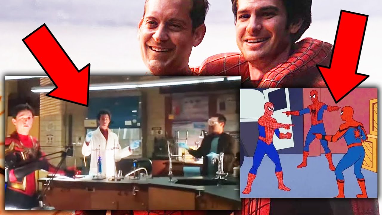 EL MEJOR MEME de SPIDER-MAN es UNA REALIDAD en NO WAY HOME!! - YouTube